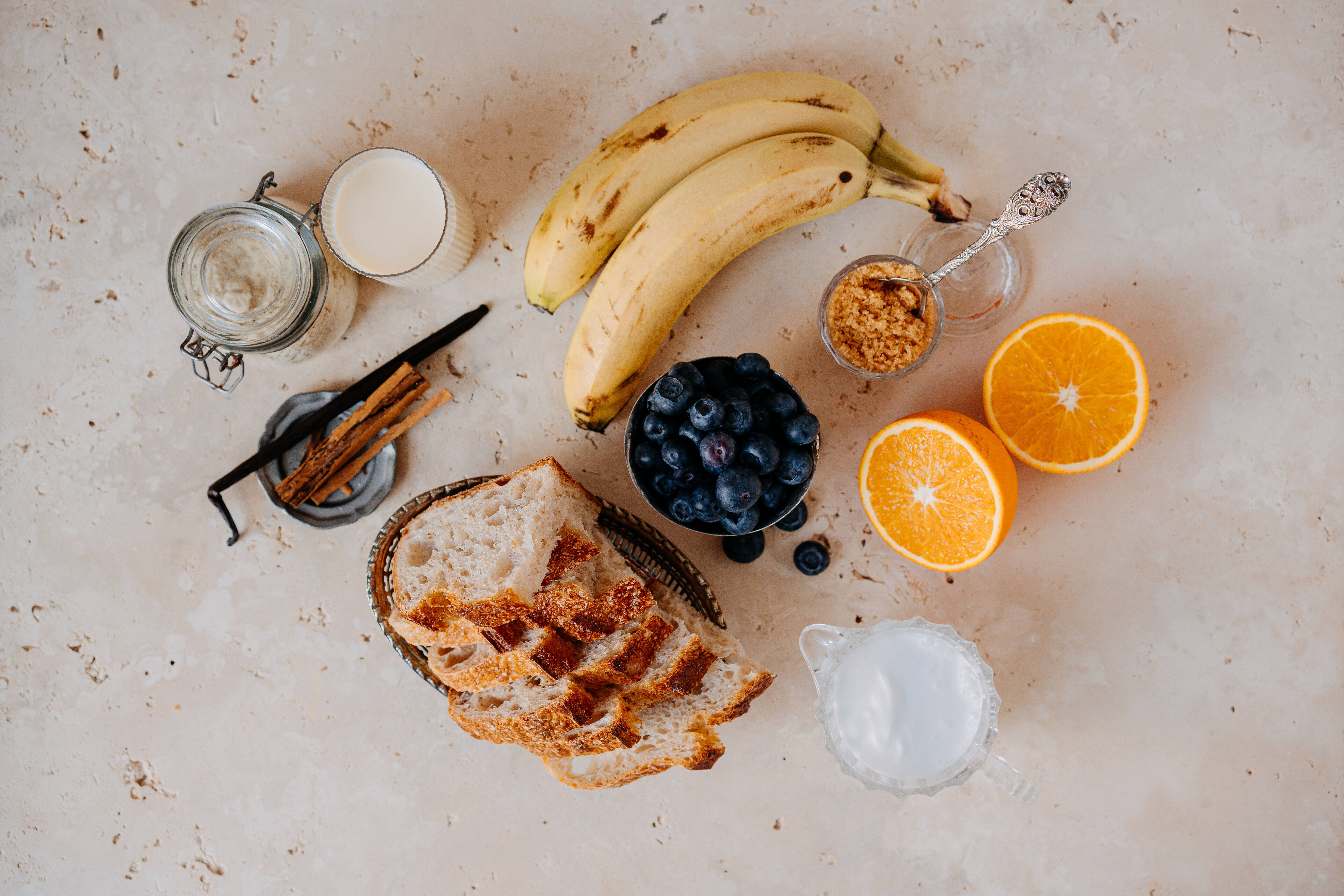 Vegan French toast with blueberry orange cream | RITUALS